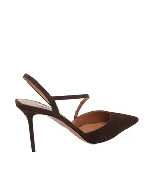 AQUAZZURA Pointed Toe Stiletto High-heeled Sandals