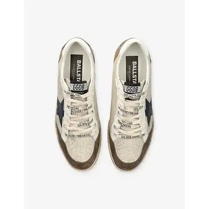 GOLDEN GOOSE Ball Star Leather Trainers