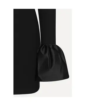 ROTATE BY BIRGER CHRISTENSEN Long-sleeve Fitted Mini Dress
