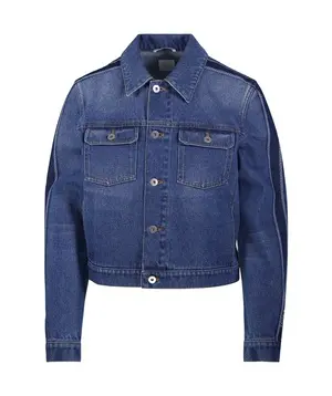 Dior Cropped Jacket - Blue