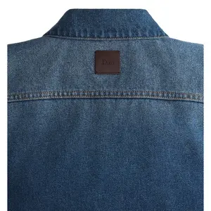 Dior Cropped Denim Jacket With Cd Signature Buttons