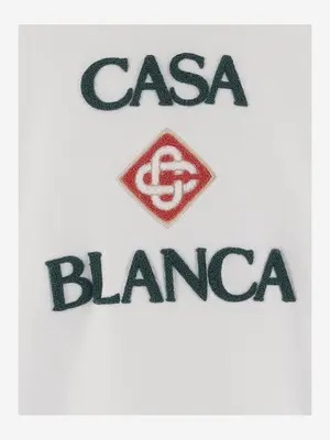 Casablanca Long Sleeve Sweatshirt With Printed Graphic