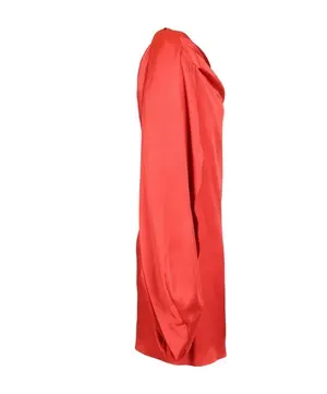 Stella McCartney One-shoulder Draped Sleeve Dress