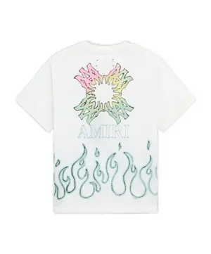 Amiri Ma Quad Flames T-shirt