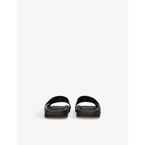Santoni Downtime Leather Sandals