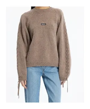 ROTATE BY BIRGER CHRISTENSEN Lacing Knit Sweater