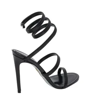 Rene Caovilla Round-toe High-heeled Sandals