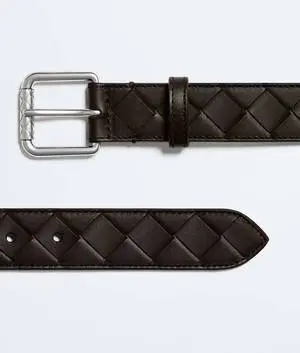 Bottega Veneta Intrecciato Leather Belt
