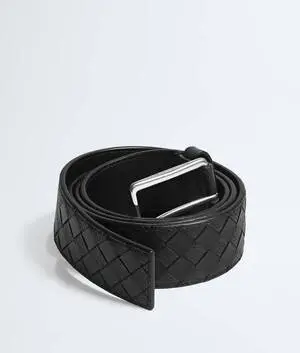 Bottega Veneta Intrecciato Taurillon Belt