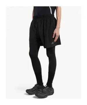 Balenciaga Printed Logo Shorts