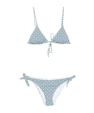 Max Mara Patterned Bikini Set - Blue