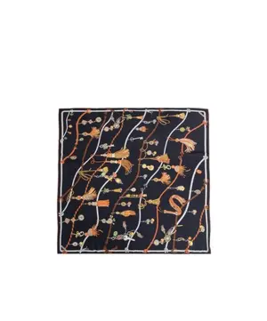 Versace Printed Silk Scarf