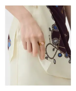 Versace Greca Ring
