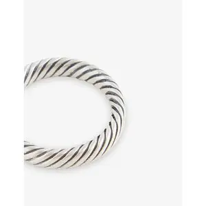 SERGE DENIMES Halo Rope-pattern Sterling- Ring