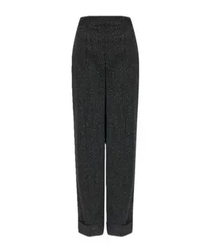 Alexander McQueen Casual Pants With Belt Loops - Black