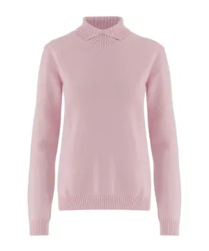 JIL SANDER Turtleneck Sweater - Pink