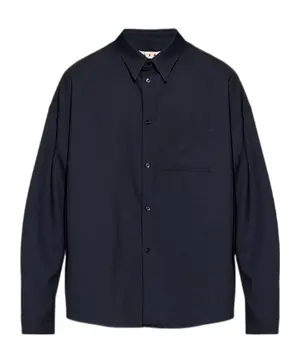Marni Long Sleeve Shirt - Navy