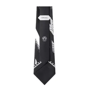 Versace Graphic-print Tie