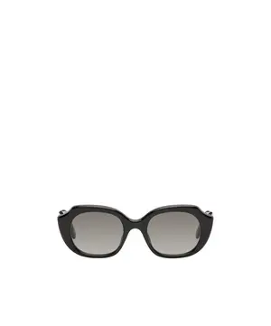 Loewe Geometric Frame Sunglasses - Black