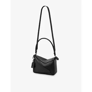 Loewe Medium Puzzle Shoulder Bag - Black