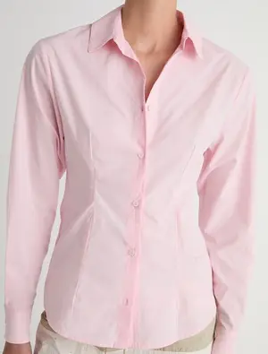 Paloma Wool Fitted Embroidered Long-sleeve Shirt