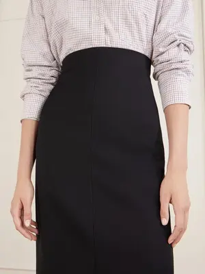 THE ROW Iphora Side Zipped Skirt