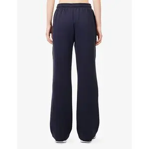 RU & ROCKA Varsity Logo-print Jersey Jogging Bottoms