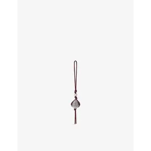 Loewe Fig Brass And Enamel Bag Charm