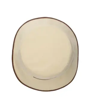 Burberry Gabardine Bucket Hat With Logo Appliqu