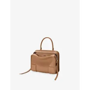 Loewe Amazona 180 Small Top-handle Bag - Mocha