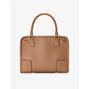 Loewe Amazona 180 Small Top-handle Bag - Mocha