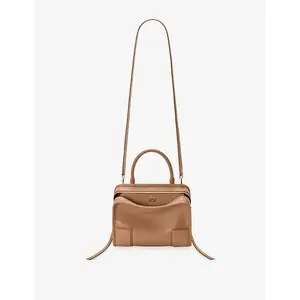 Loewe Amazona 180 Small Top-handle Bag - Mocha
