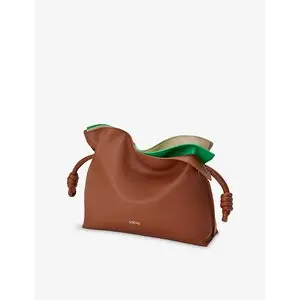Loewe Flamenco Layers Leather Clutch Bag