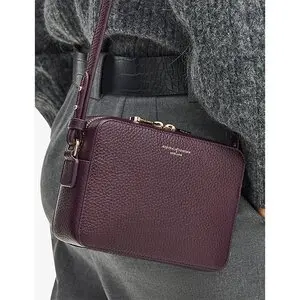 ASPINAL OF LONDON Camera Grained Leather Cross-body Bag