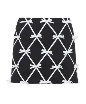 Moschino Bow Mini Skirt
