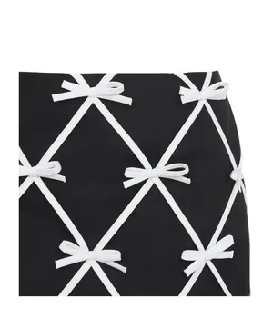 Moschino Bow Mini Skirt