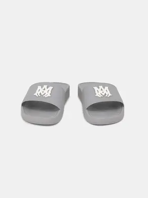 Amiri Monogram-motif Slides