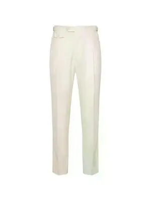 FRANZESE COLLECTION Pleated Side-adjuster Trousers