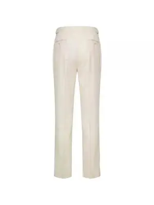 FRANZESE COLLECTION Pleated Side-adjuster Trousers