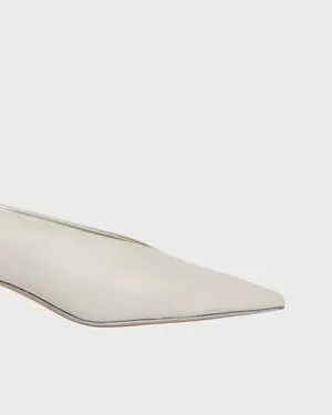 Le Monde Beryl Babouche Kitten Heel Pumps