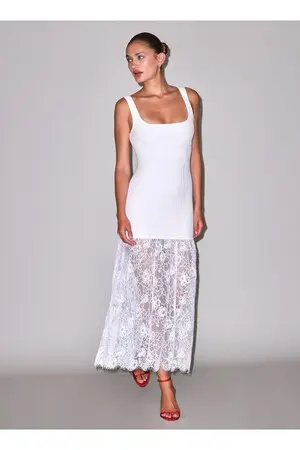 FLEUR DU MAL Jolie Dress - Neutral
