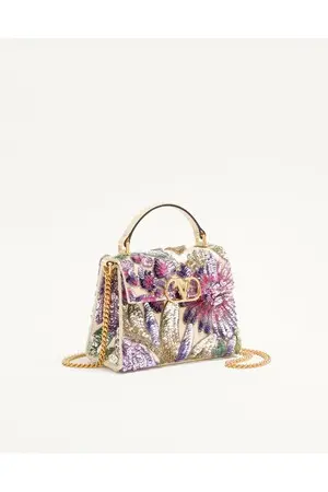Valentino Garavani Vsling Mini Embroidered Handbag - Multicolor