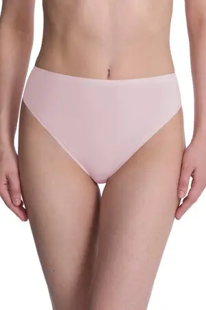 Natori Bliss Bare Cotton High Cut Brief 3-pack