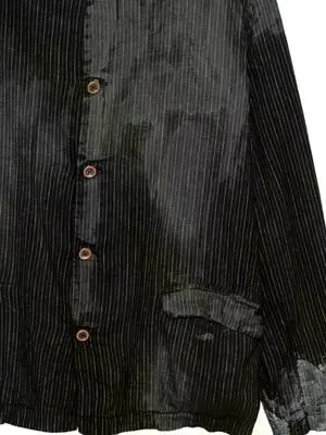 RUNDHOLZ Pinstripe-pattern Faded Jacket