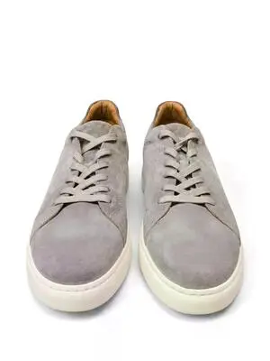 POCHE PARIS Lace-up Suede Sneakers