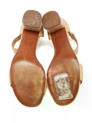 Tory Burch Leather Block Heel Sandals
