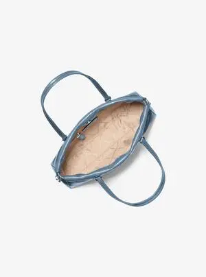 Michael Kors Matilda Small Cinched Shoulder Bag - Blue