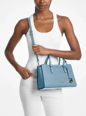 Michael Kors Arden Medium Top-zip Satchel