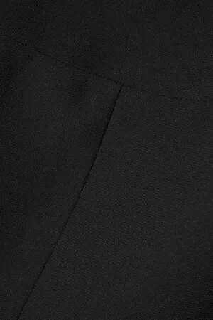 16Arlington Alessa Open-back Crepe Mini Dress