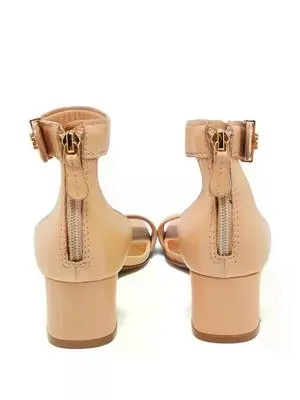 Tory Burch Leather Block Heel Sandals